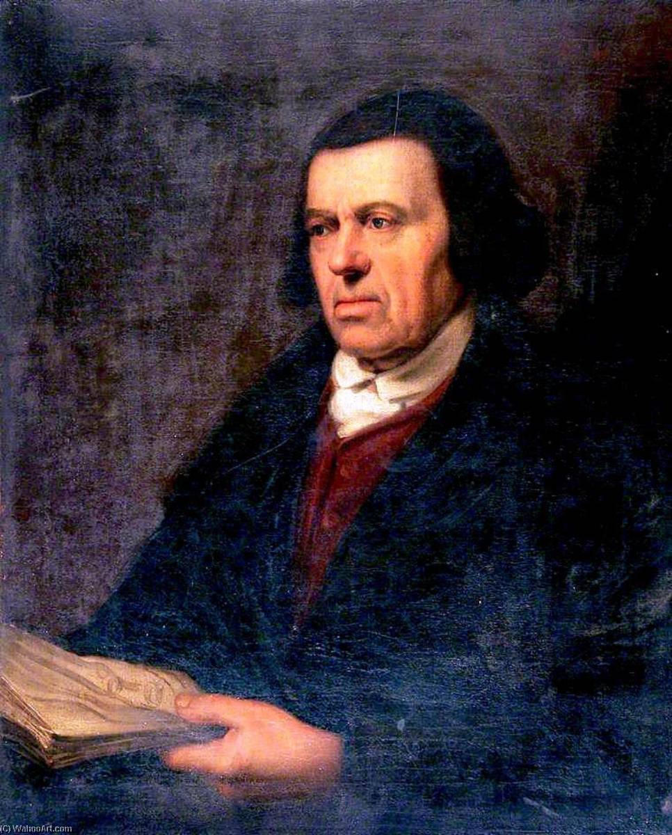 Oil Painting Replica Joseph Clover, Farrier, Grandfather of the Artist ...