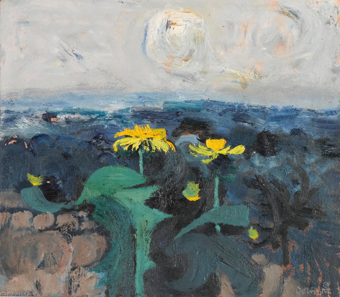 Reproductions D'art De Musée | Paysage de Colin Middleton (1910-1983 ...