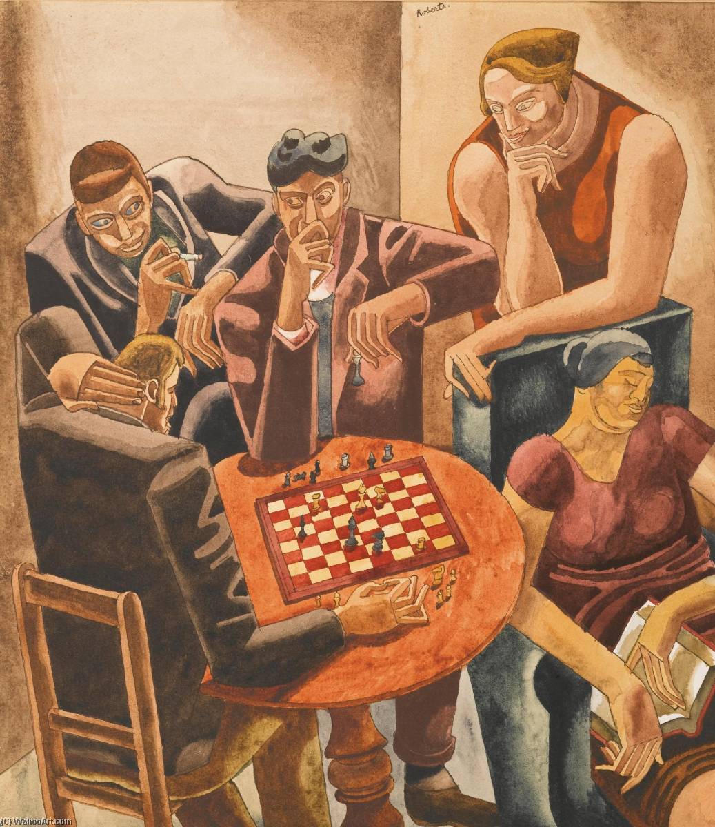 Checkmate by William Roberts William Roberts | WahooArt.com