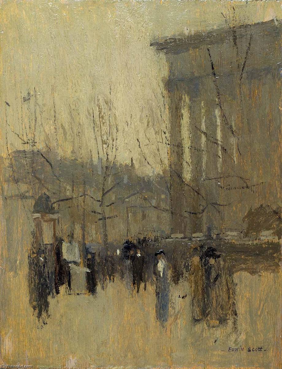 Gravura De Qualidade De Museu La Madeleine no. IV por Frank Edwin Scott ...