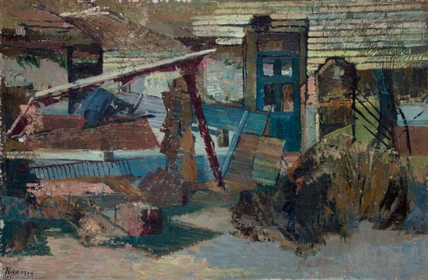 Reproducciones De Bellas Artes Derelict Farmhouse de Ray Howard Jones ...