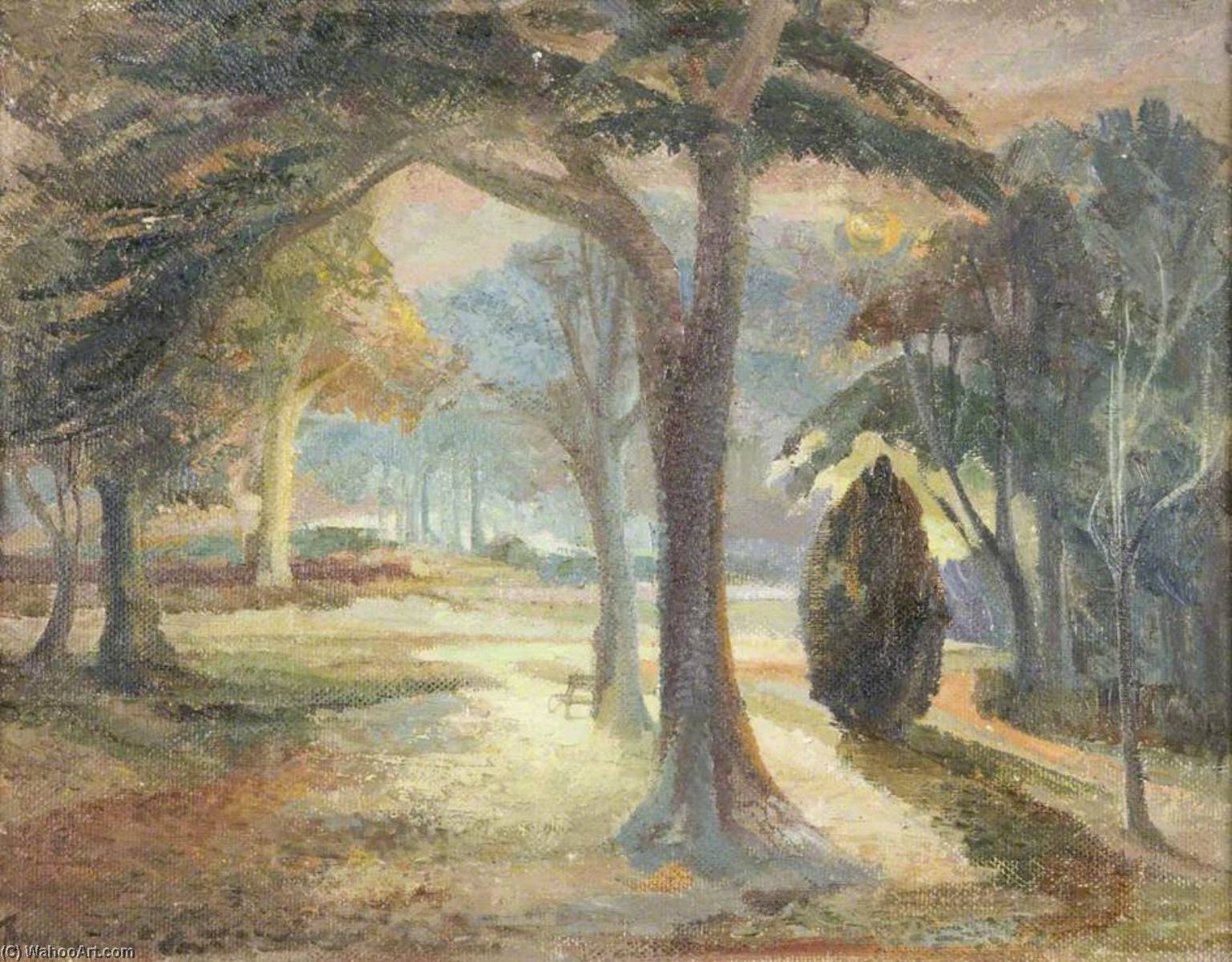 Paintings Reproductions Untitled (verso) by Ray Howard Jones (Inspired ...