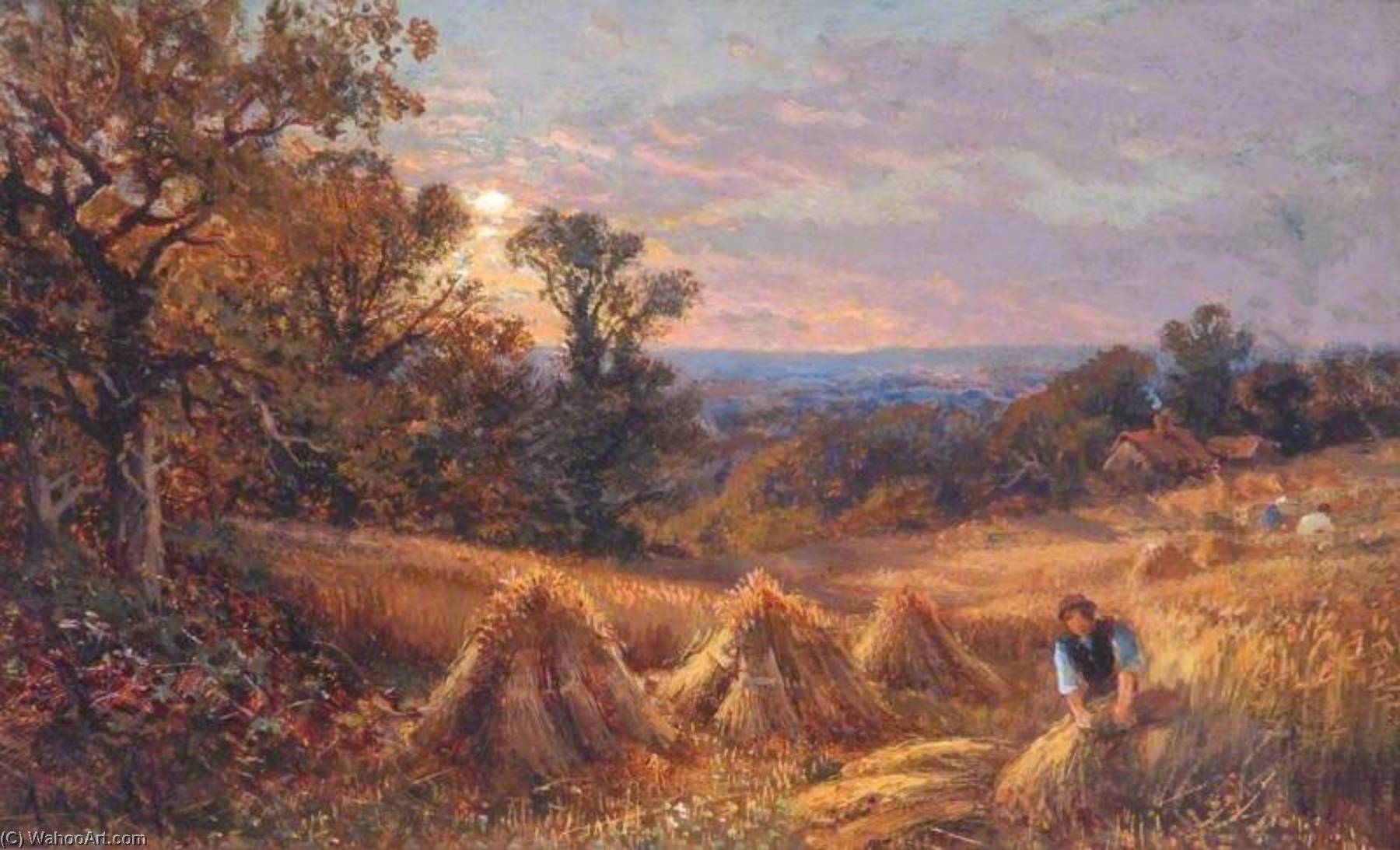 Museum Art Reproductions The Reaper by James Peel (1811-1906 ...