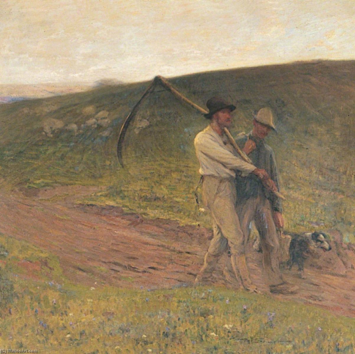 Paintings Reproductions The Homecoming (After Work) by Mark Senior ...