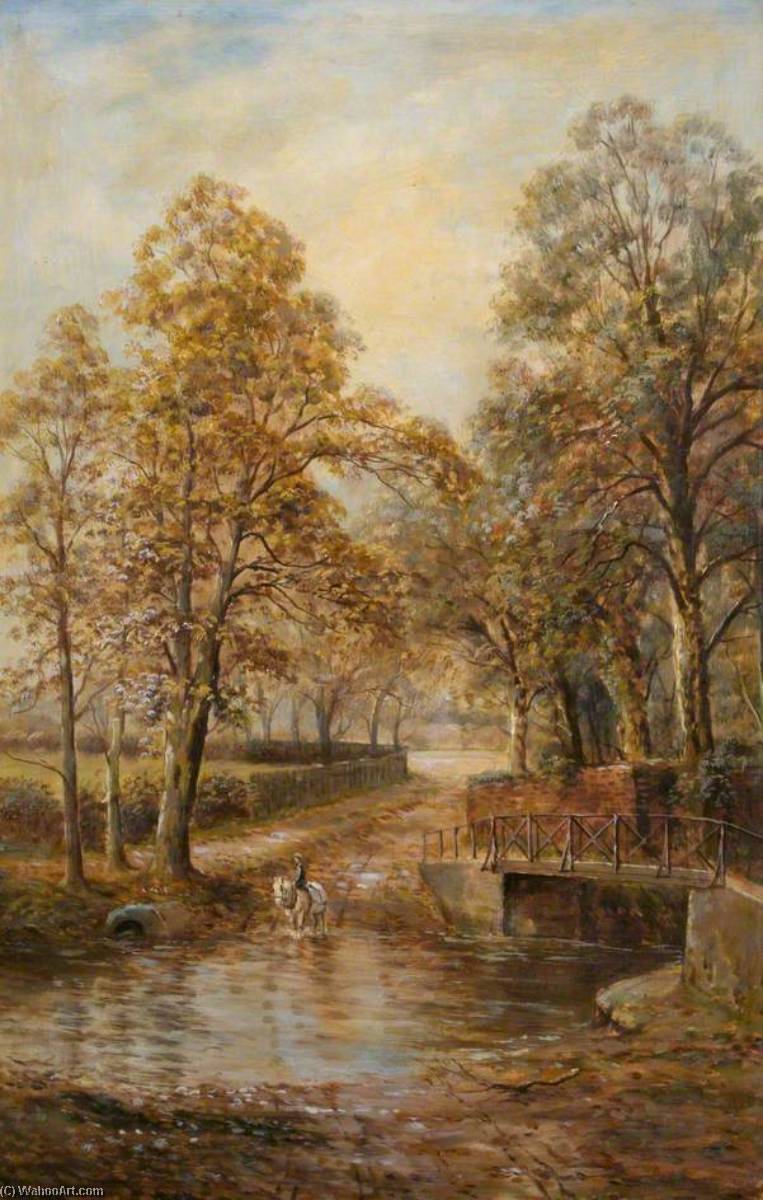 Réplique De Peinture Weir Hall Ford de John Bonny (1874-1948 ...