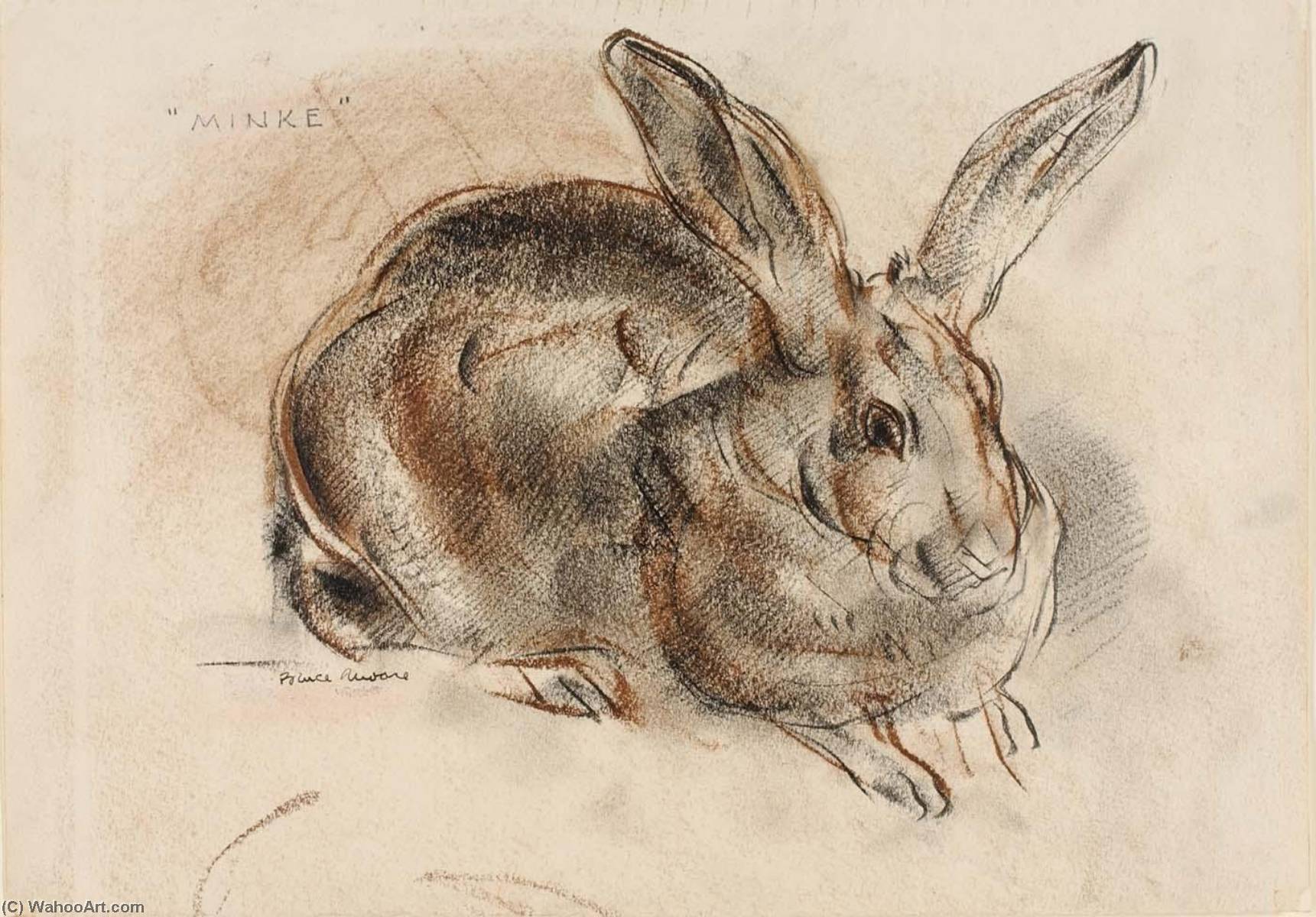 Minke by Bruce Moore (1905-1980) Bruce Moore | WahooArt.com