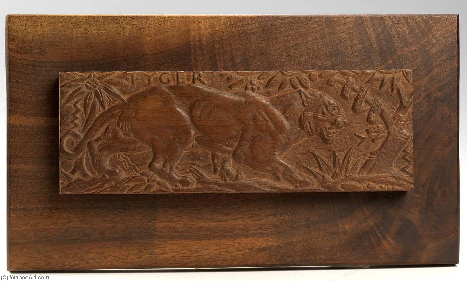 Tyger, 1950 by Bruce Moore (1905-1980) Bruce Moore | WahooArt.com