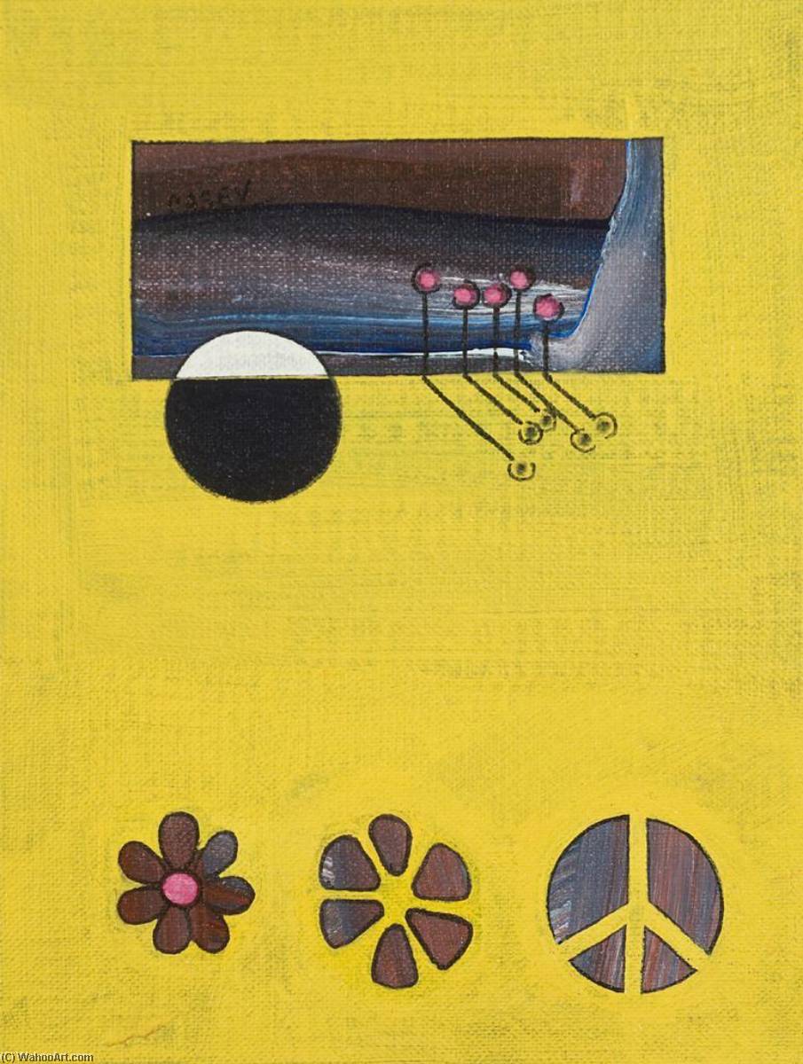 Fleurs de sucette nocturnes, 1968 de Bernie Casey (1939-2017) Bernie ...