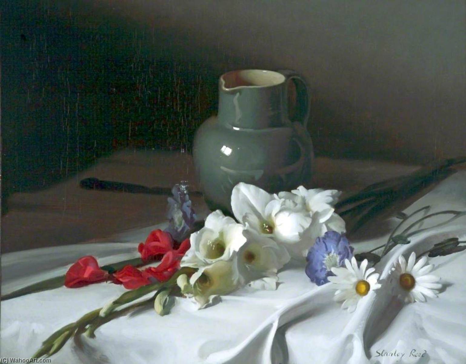 Get Art Reproductions Gladiolus and Attendants by Stanley Reed ...