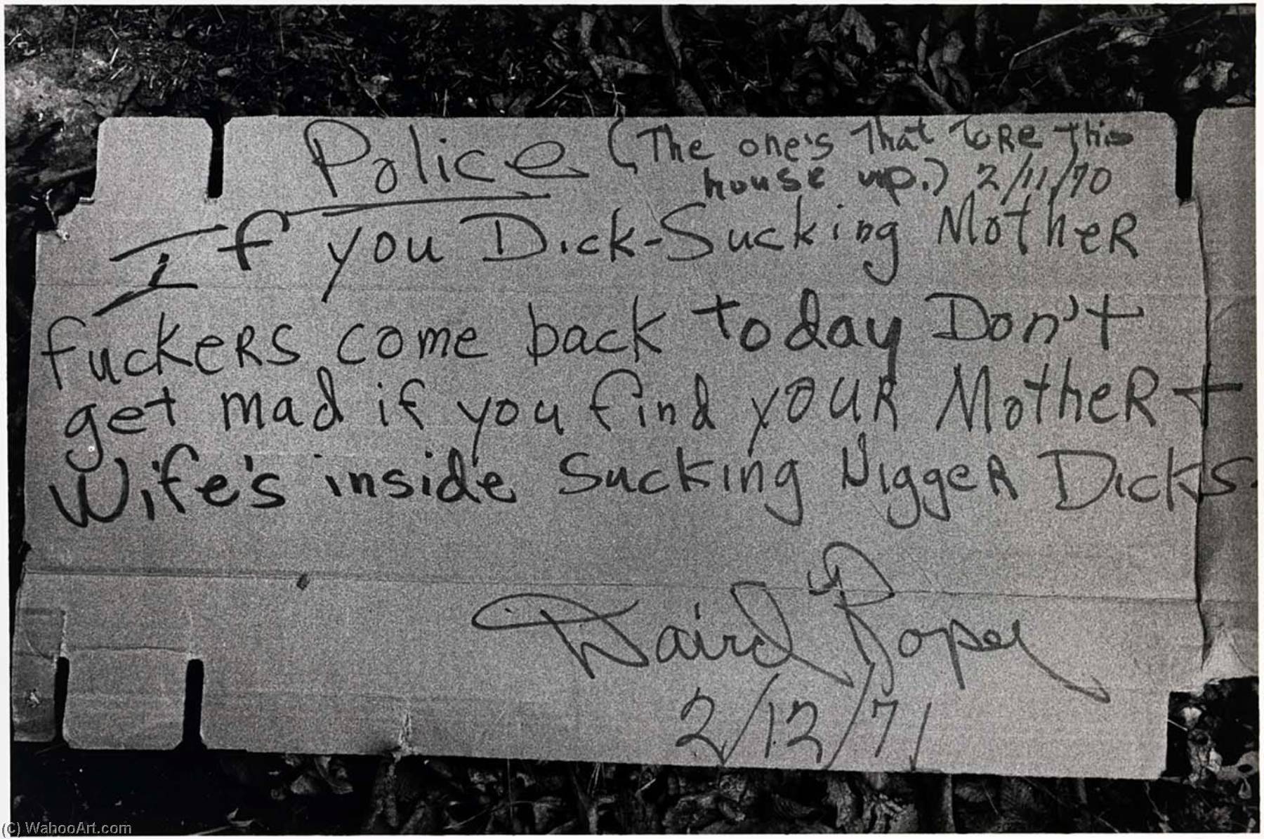 Tulsa 29, 1971 de Larry Clark Larry Clark | WahooArt.com