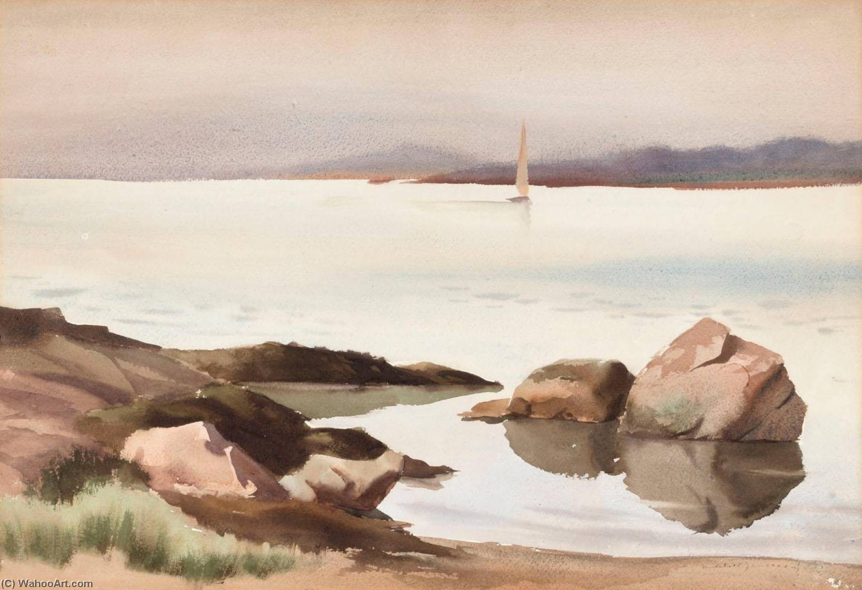 Art Reproductions (Rocks and Shoreland) by Mitchell Jamieson (Inspired ...