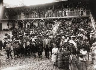 Art Reproductions Fiesta Gathering, Hacienda Angostura, near Cuzco ...