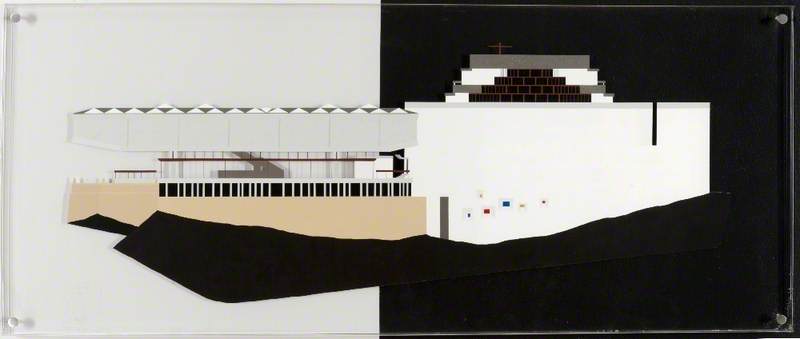 Black Elegy Seminary Elevation (installation), 2004 by Toby Paterson ...