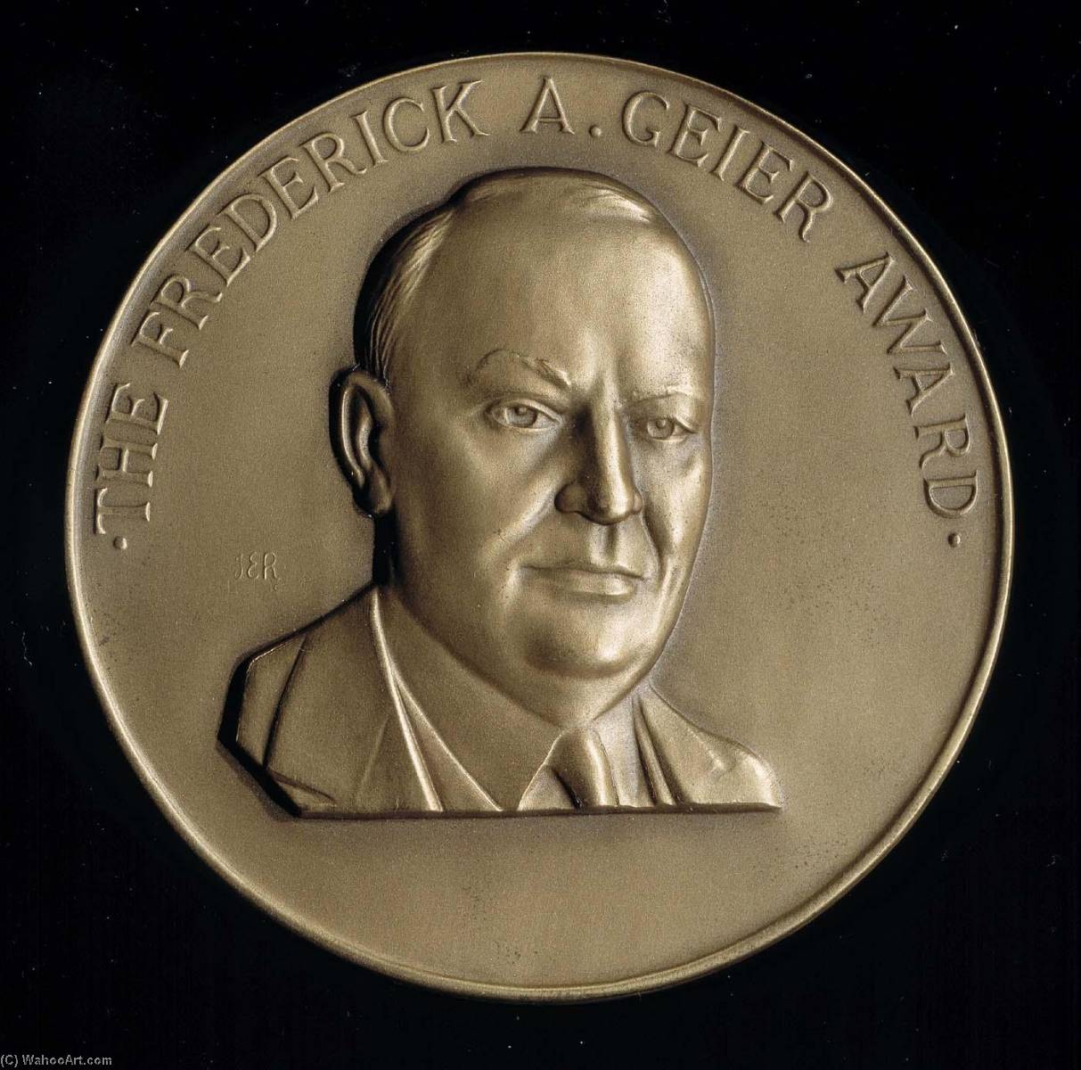 Oil Painting Replica Frederick A. Geier Award, 1953 by Joseph Emile ...