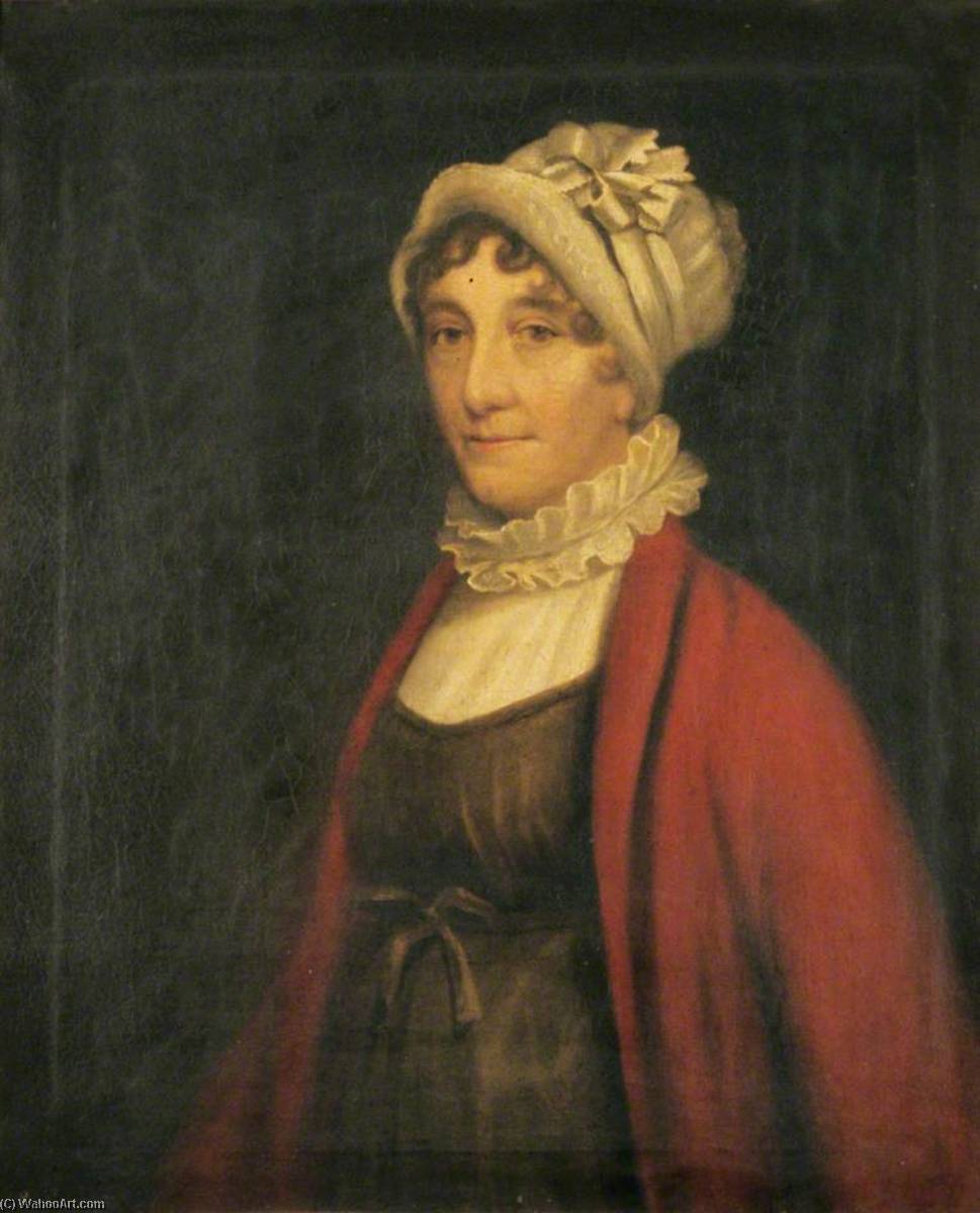 Paintings Reproductions Mrs Jean Hamilton, 1857 by John Moir (1788-1841 ...