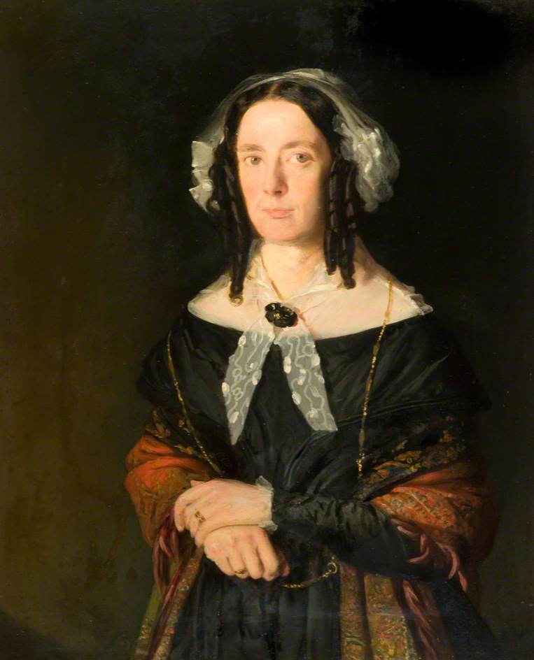 Paintings Reproductions Mrs James C. Ross by Henry Harwood (1888-1950 ...