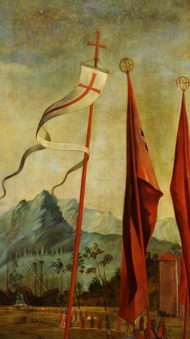 Kunstreproduktionen St Ursula`s Banner, St. Ursula zur Anerkennung der ...