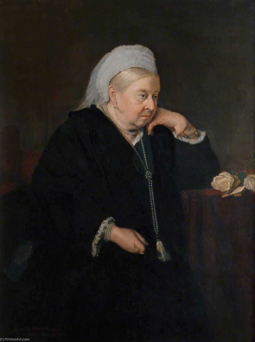 Reproductions D'art De Musée Reine Victoria (1819–1901) (après Heinrich ...