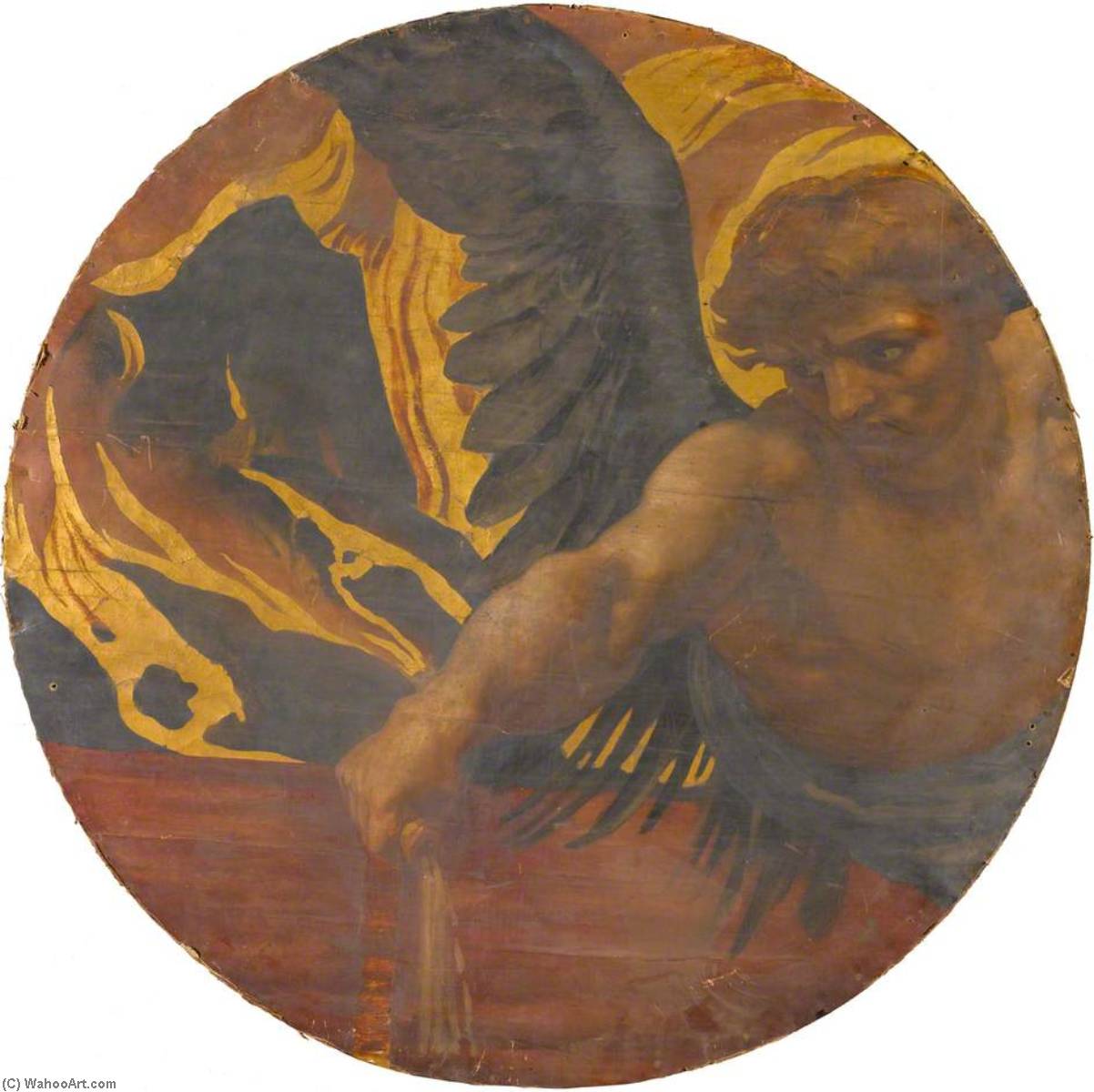 Buy Museum Art Reproductions Angel of the Apocalypse, 1869 by Hugh ...