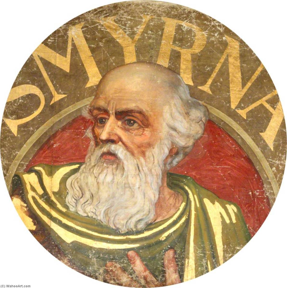 Paintings Reproductions | Moses (cartoon for St Paul`s Cathedral), 1880 ...