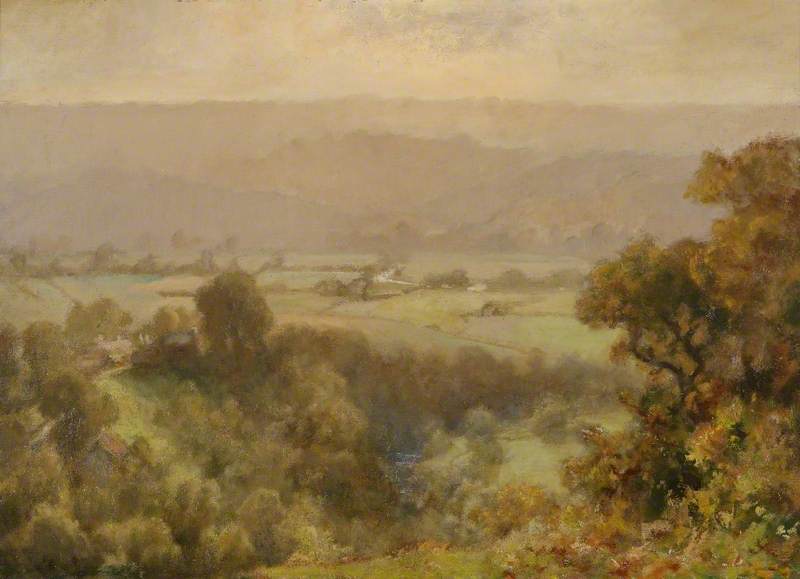 Commander Reproductions D'art Paysage de Harry William Adams (1868-1947 ...