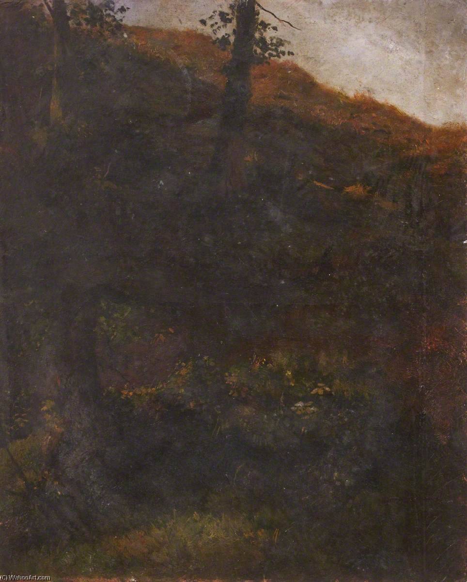 Reproducciones De Arte Del Museo | Oscuro paisaje del de Thomas Stuart ...