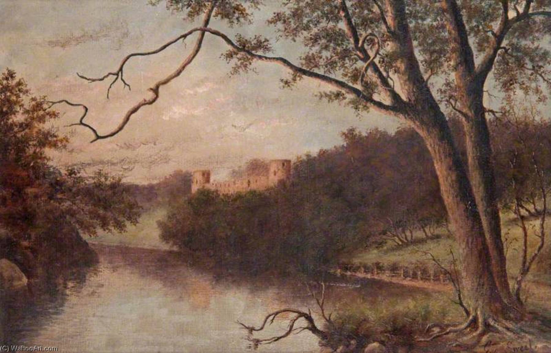 Get Paintings Reproductions Bothwell Castle, 1919 by George Sweet ...