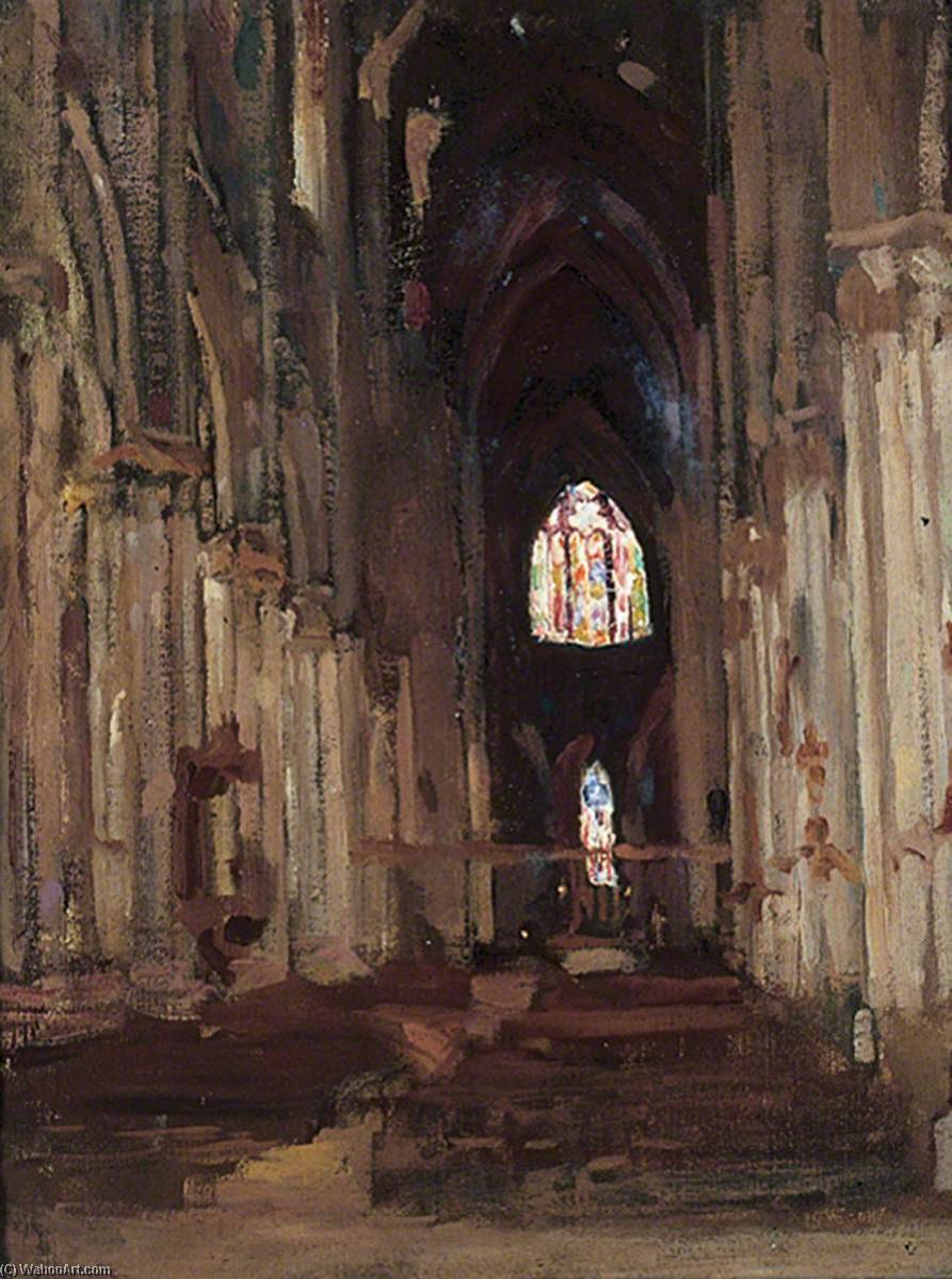 Museum Art Reproductions Reims Cathedral, France, 1914 by Milly ...