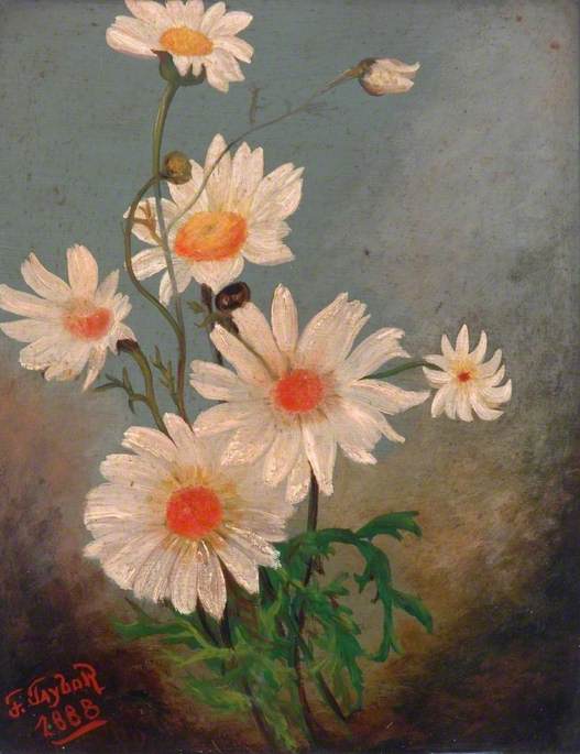 Fleurs blanches, 1888 de Frank Taylor Frank Taylor | WahooArt.com