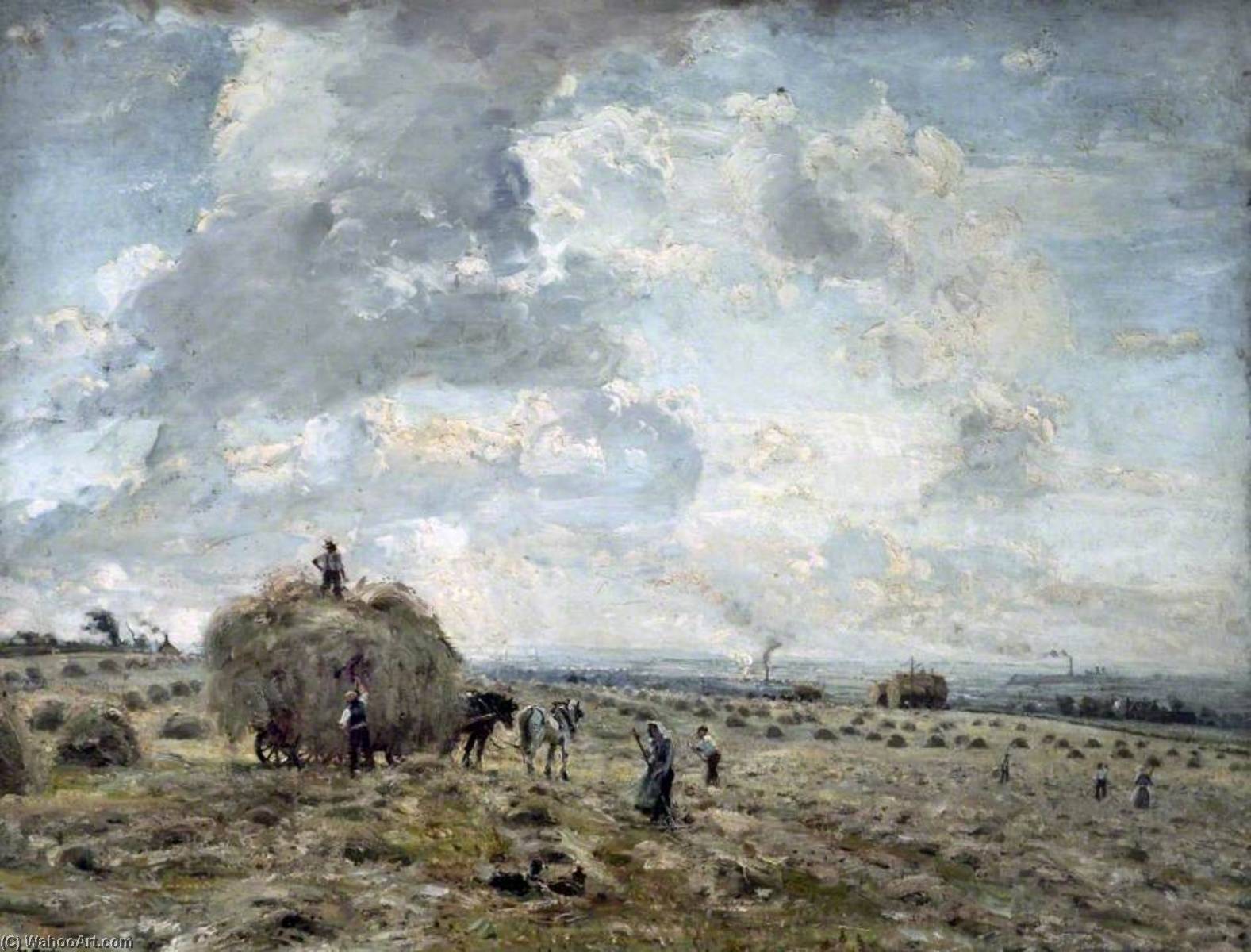 Get Paintings Reproductions Haymaking Weather, Tawd Vale, 1906 by ...