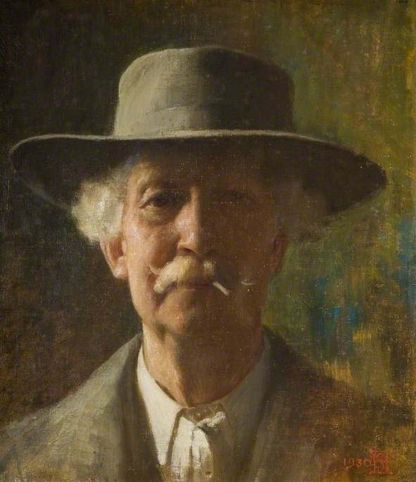 Retrato auto, 1930 de Edward Steel Harper Ii Edward Steel Harper Ii ...