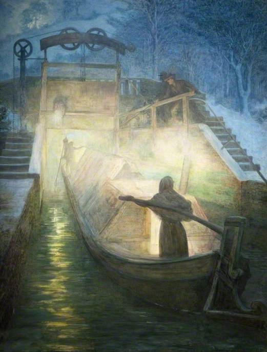 Guillotine Lock at Lifford by Edward Steel Harper Ii Edward Steel ...