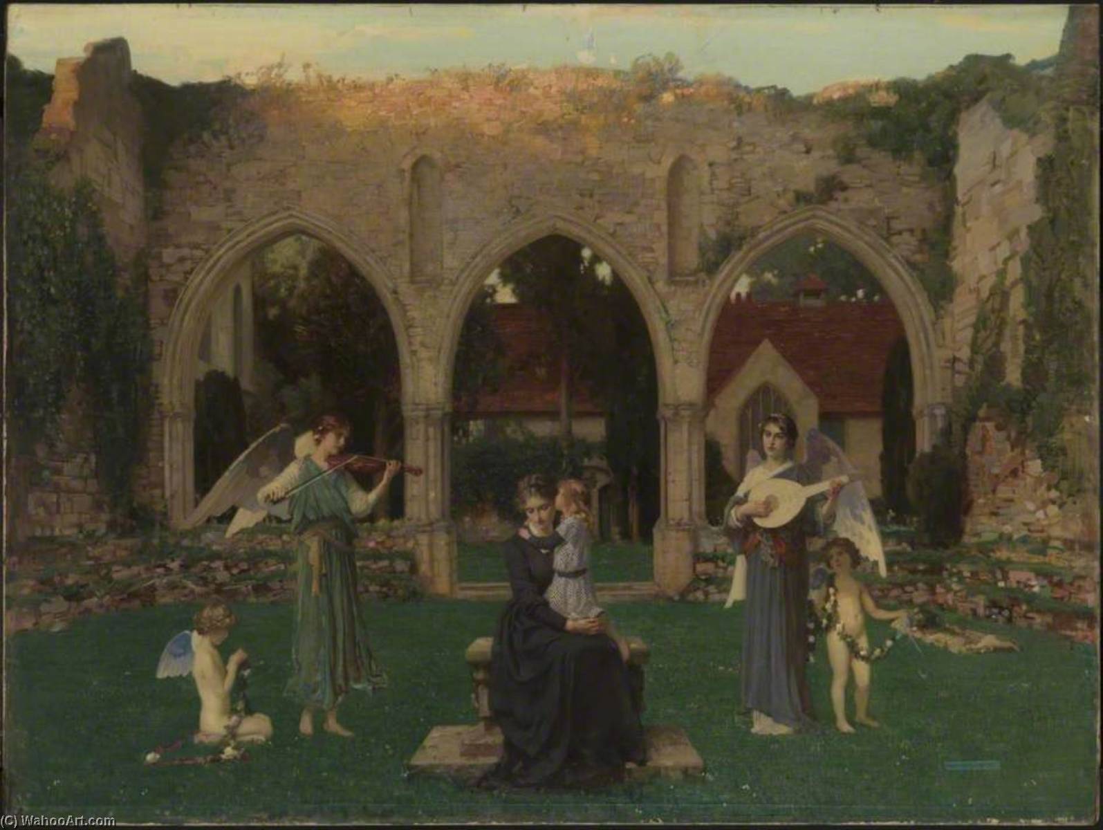 Museum Art Reproductions A Secret, 1914 by Frederick Appleyard ...