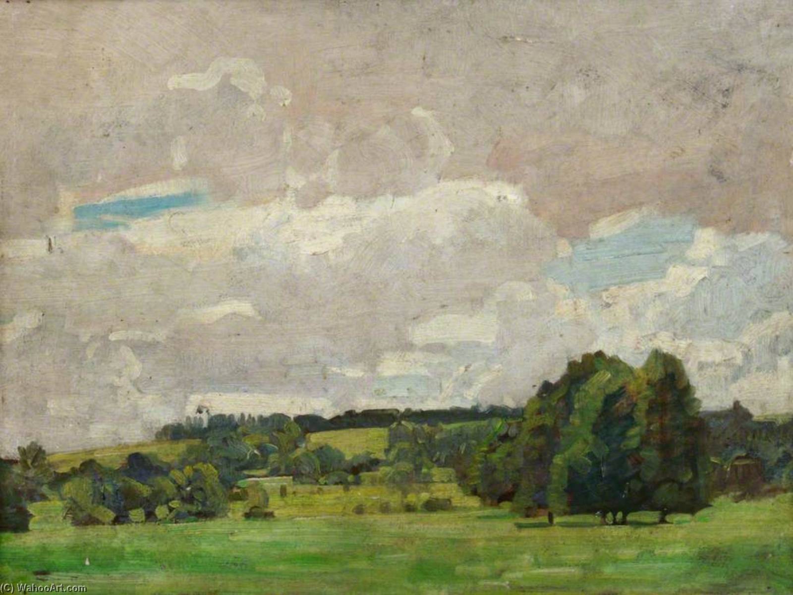 Obtenir Reproductions De Qualité Musée Paysage avec arbres, 1940 de ...
