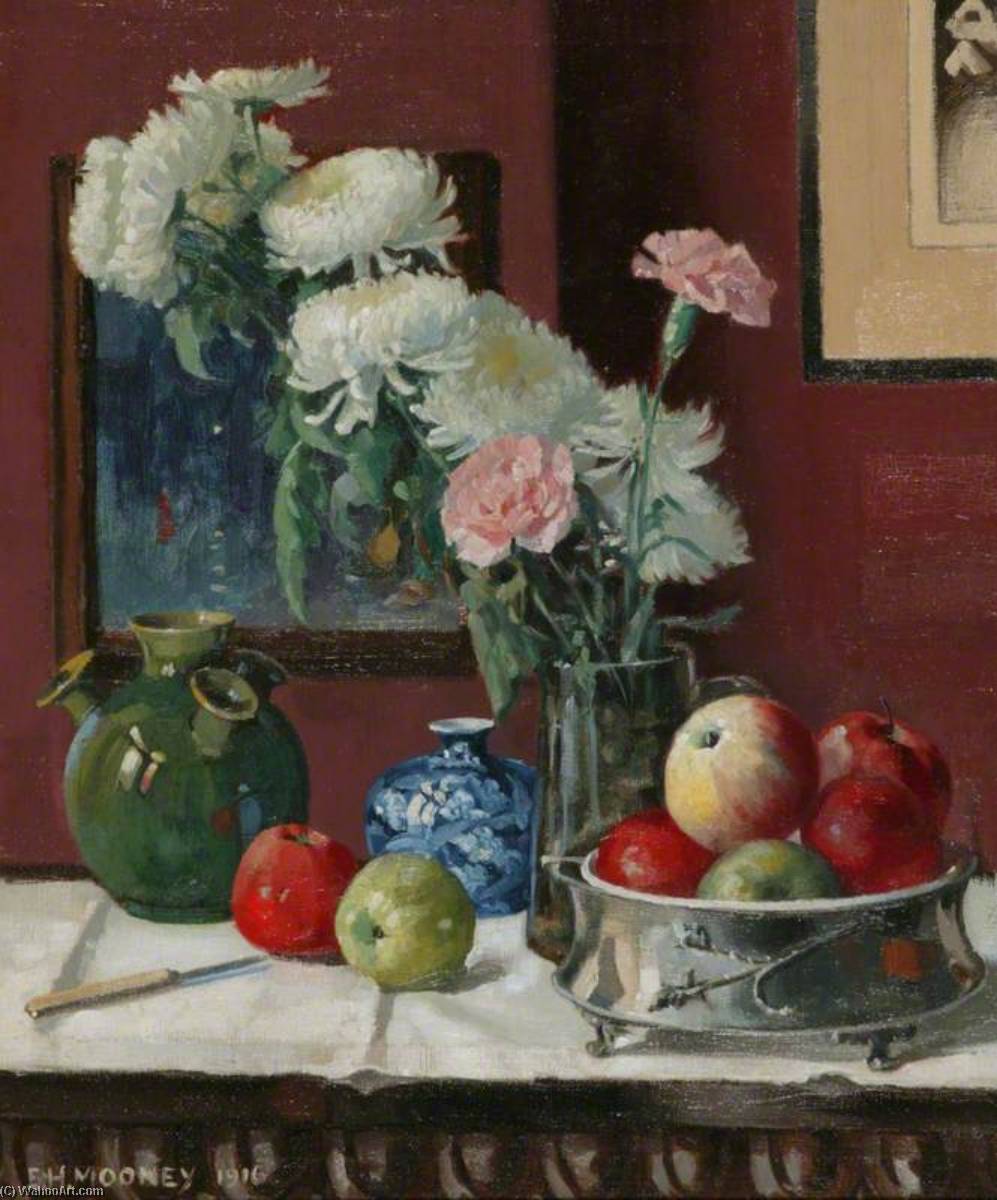 Reproduções De Belas Artes Ainda vida, 1916 por Edward Hartley Mooney ...