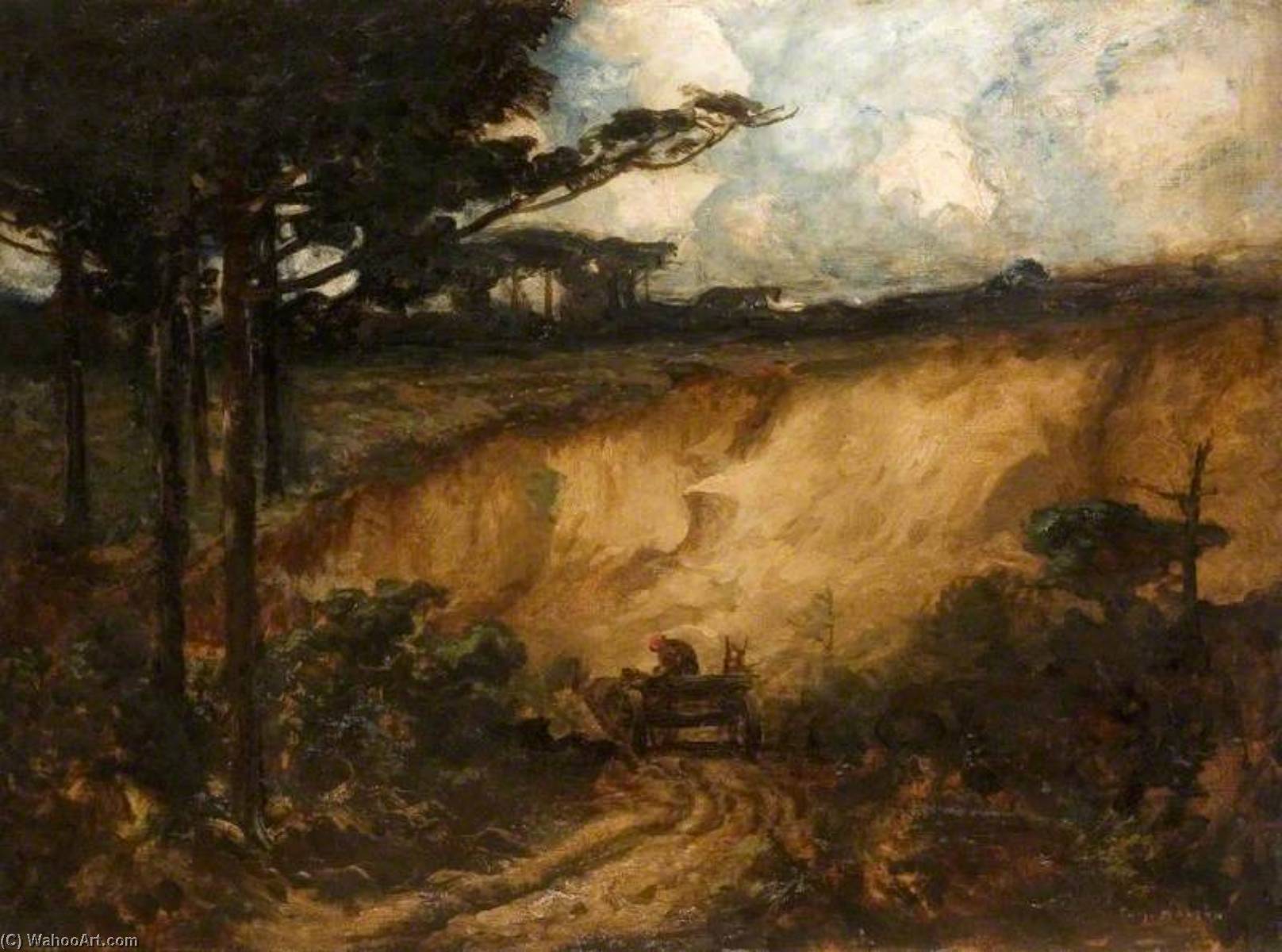 Get Art Reproductions The Sandpit by Thomas Edwin Mostyn (1864-1930 ...