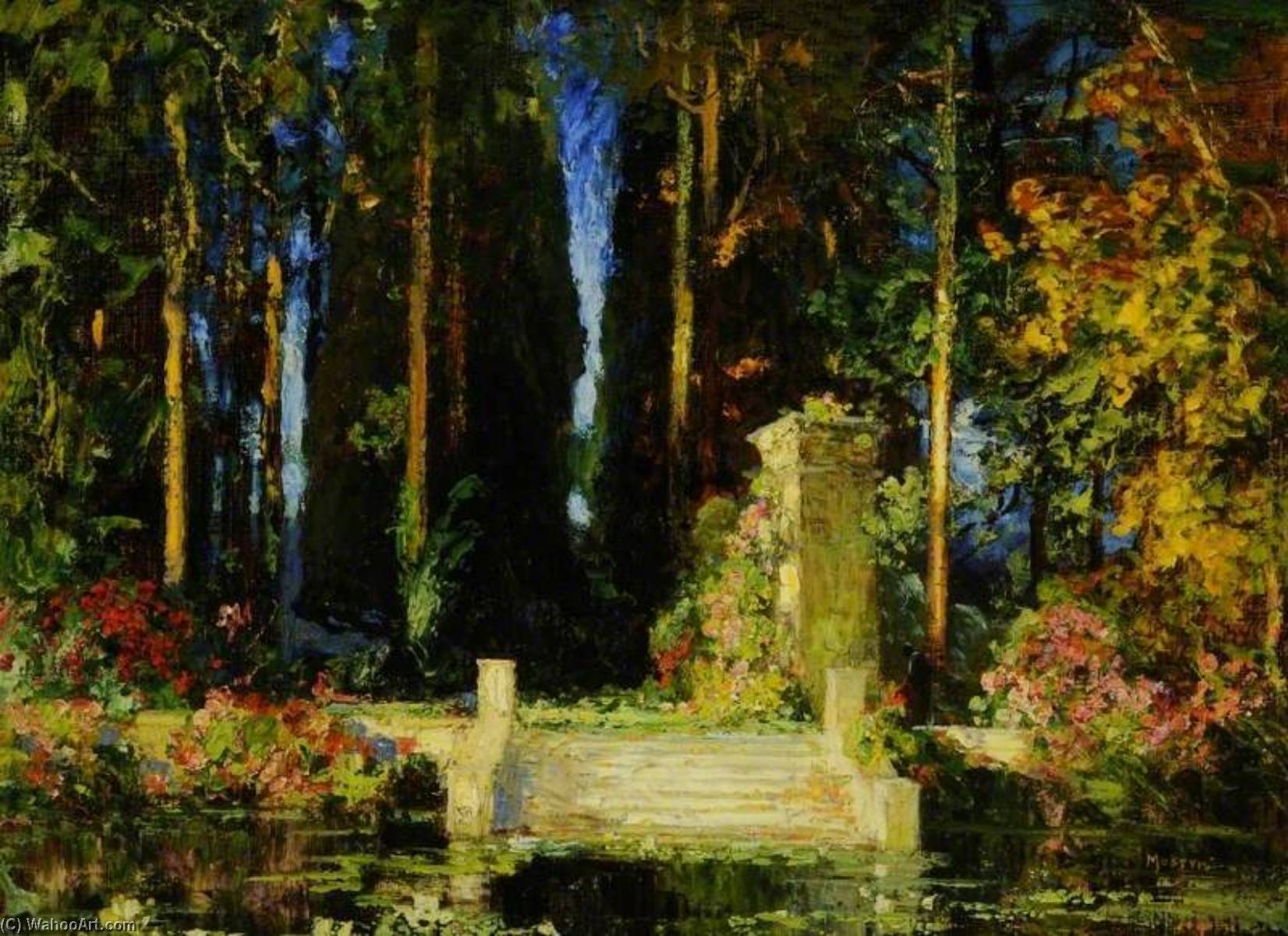 Reproducciones De Bellas Artes El jardín encantado de Thomas Edwin ...