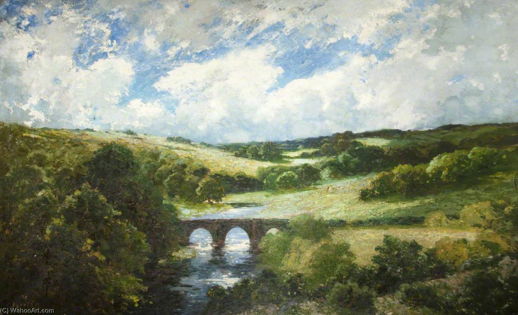 Reproduções De Arte Em Devonshire por Thomas Edwin Mostyn (1864-1930 ...