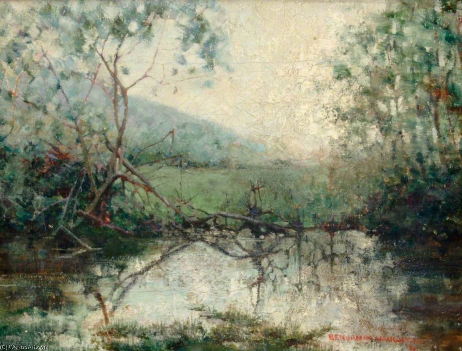 Reproducciones De Pinturas Estudio de piscina, 1891 de Benjamin ...