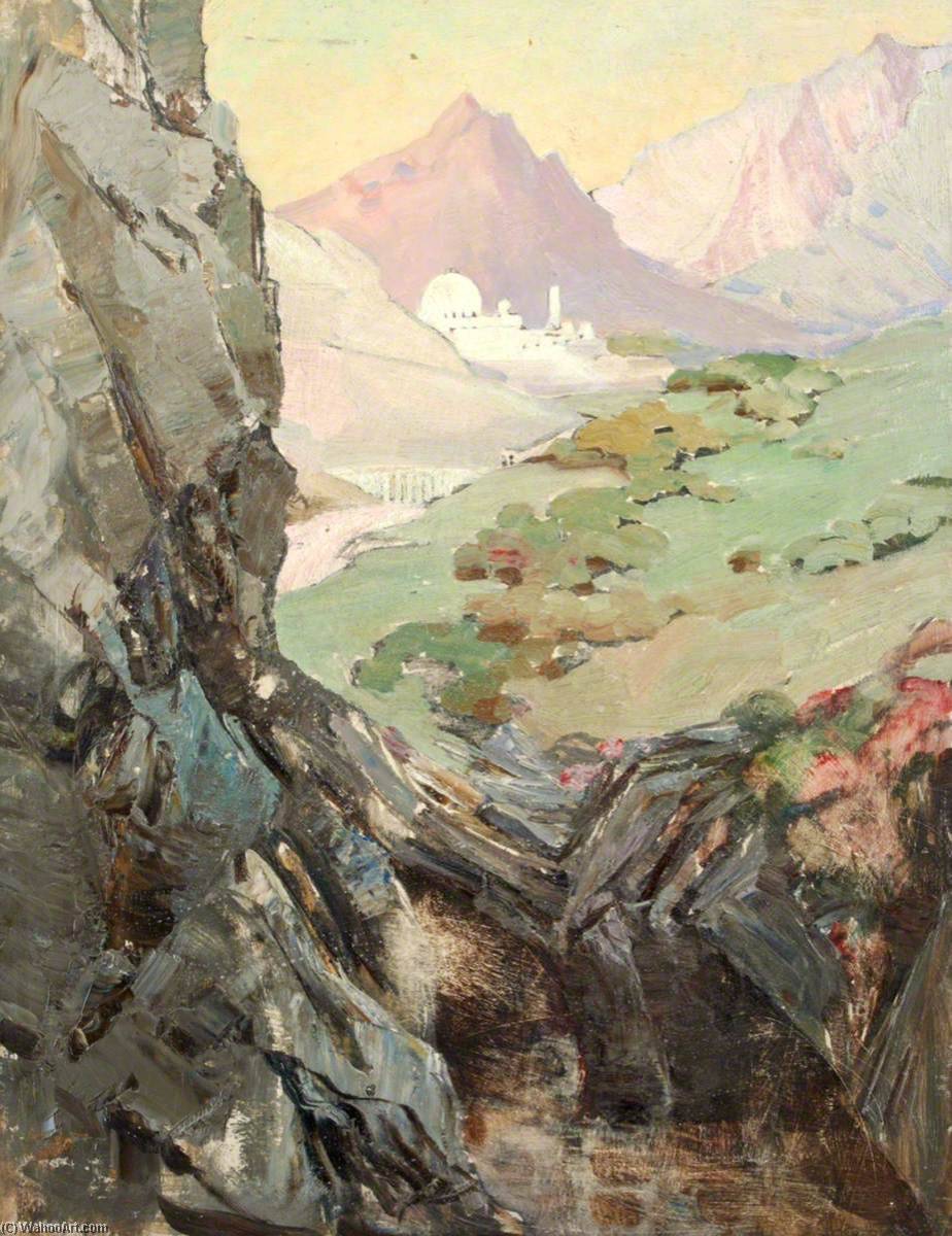 Order Artwork Replica Mountain Landscape by Benjamin Haughton (1865 ...