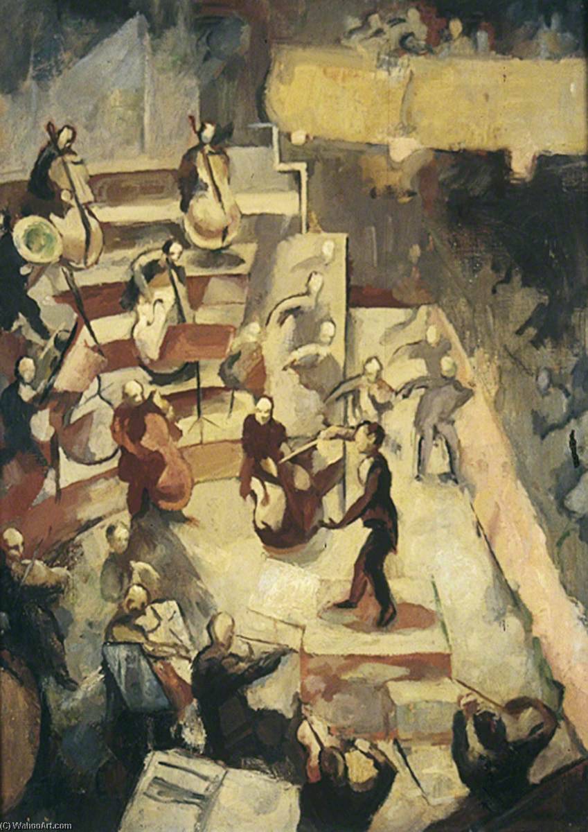Reproducciones De Pinturas Symphony Orchestra de John Albert Cooper ...