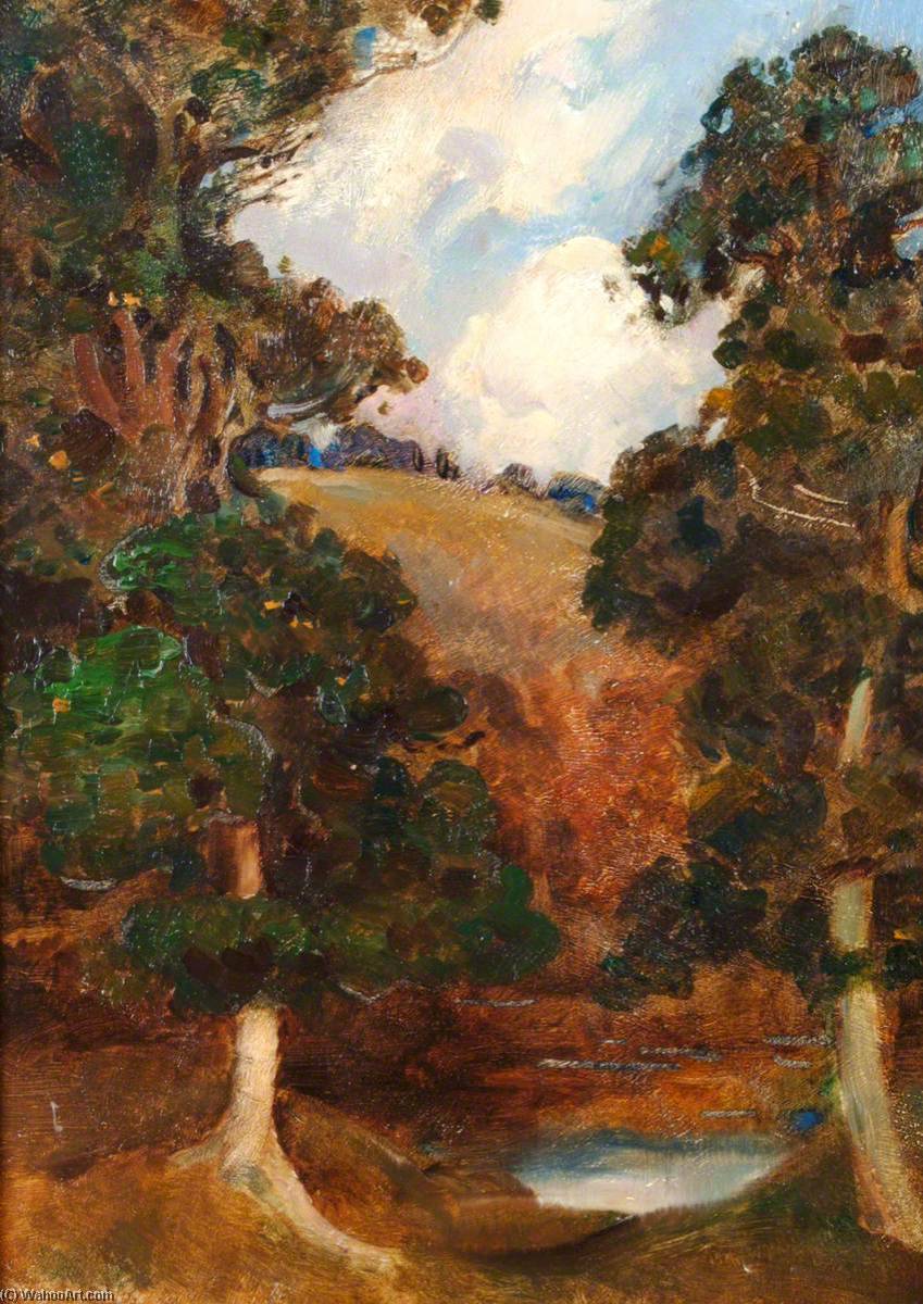 Reproducciones De Arte Del Museo Estudio para `Pastoral ` de Benjamin ...