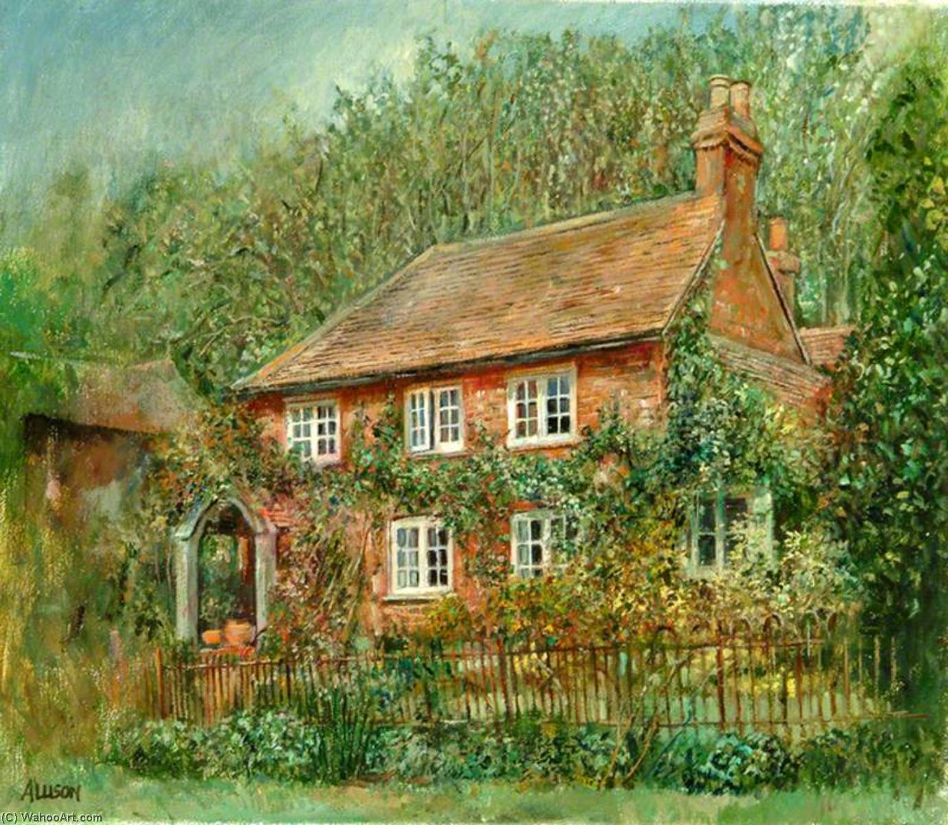 Rose Cottage, Pockford Road, Chiddingfold, Surrey, 2004 de Jane Allison ...