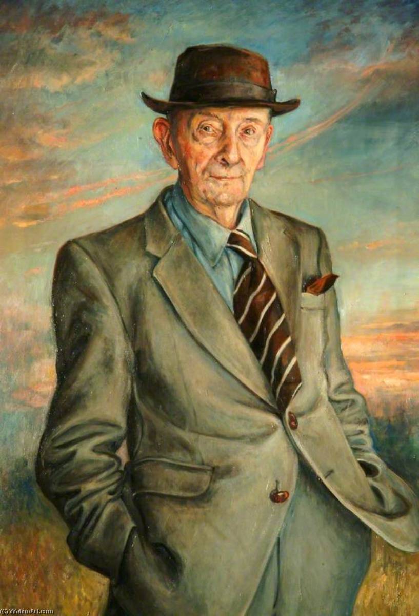 Sir George Edwards (1909-2003) de Jane Allison Jane Allison | WahooArt.com
