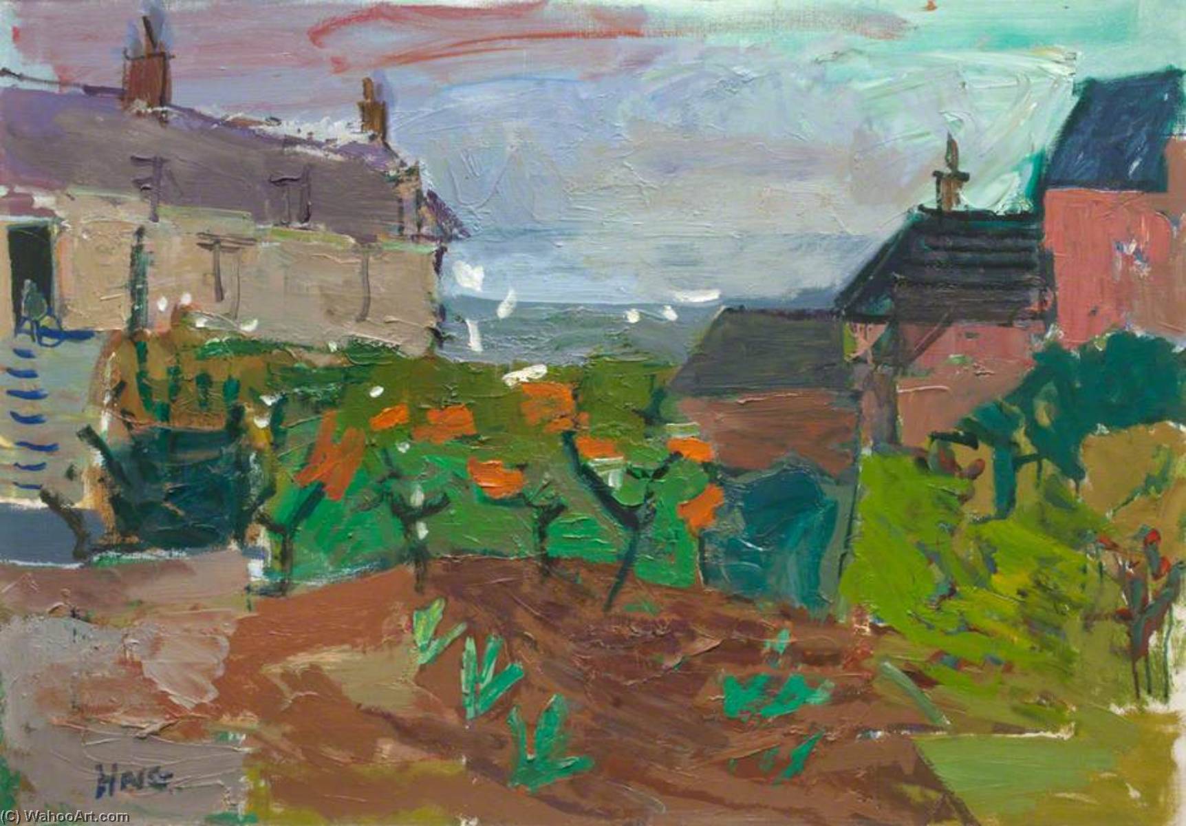 Sea View by George Douglas Haig (1918-2009) George Douglas Haig ...