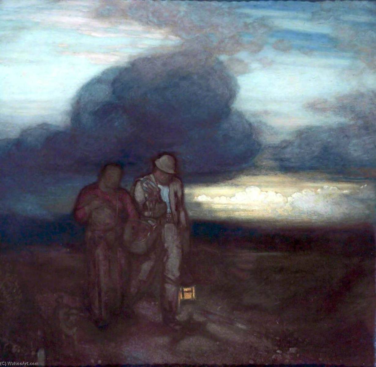 Artwork Replica Unambitious Ways by William Shackleton (1872-1933 ...