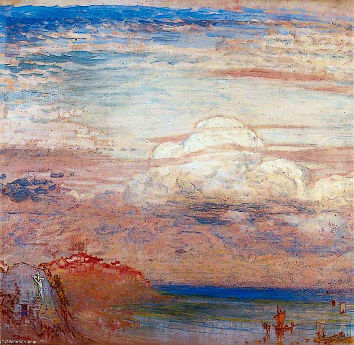 Oil Painting Replica Calvary by William Shackleton (1872-1933 ...