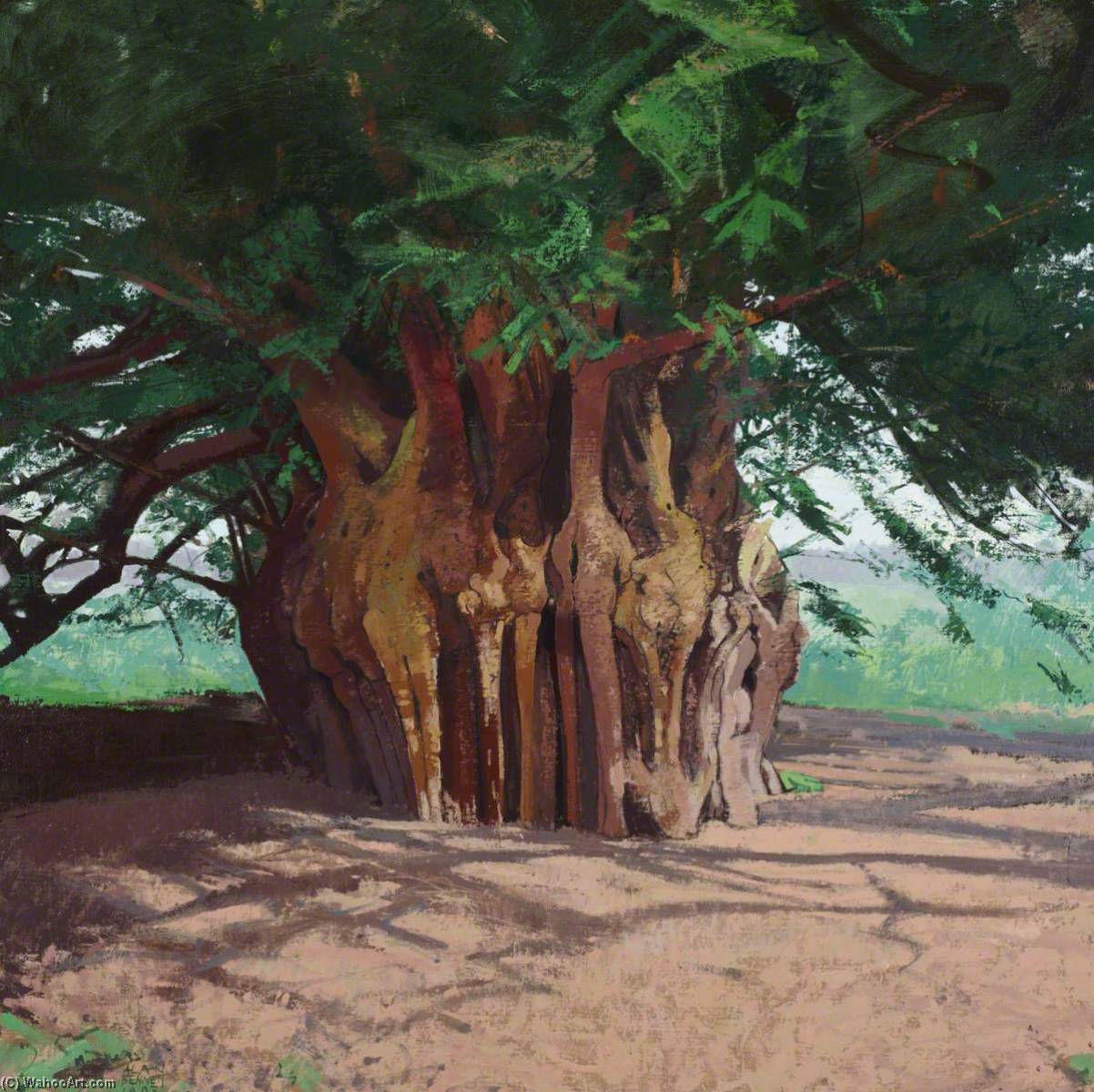 El Ankerwycke Yew, 1993 de Alan Bennett Alan Bennett | WahooArt.com