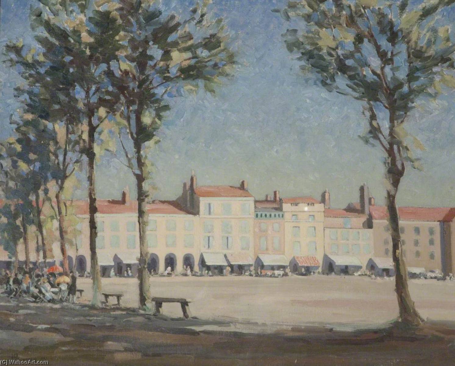 Obter Reproduções De Belas Artes Lugar de Verdun, La Rochelle, 1929 por ...