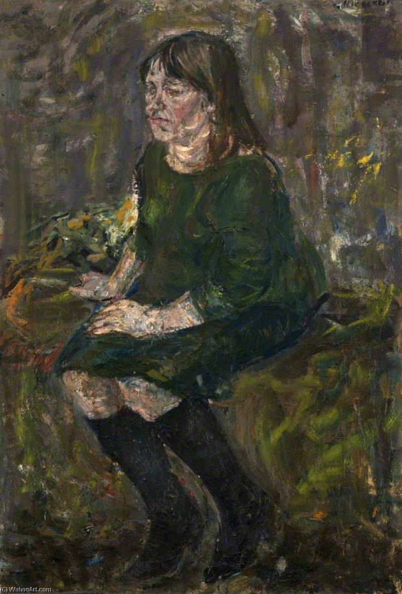 Self Portrait, 1951 by Barbara Balmer (1929-2017) Barbara Balmer ...